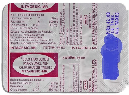 Intagesic Mr Tablet: View Uses, Side Effects, Price, Dosage