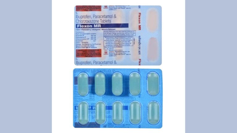 Flexon Mr Tablet: Uses, Side Effects, Price, Dosage, Composition