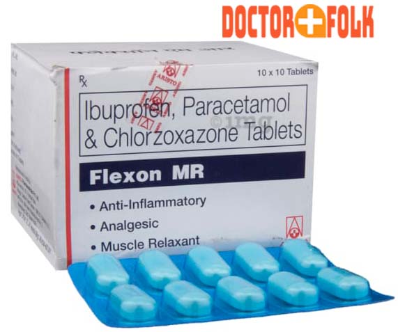 Flexon Mr Tablet: View Uses, Side Effects, Price, Dosage, Composition