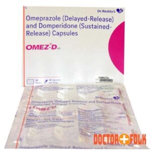 Omez D Capsule: View Uses, Side Effects, Price and Dosage